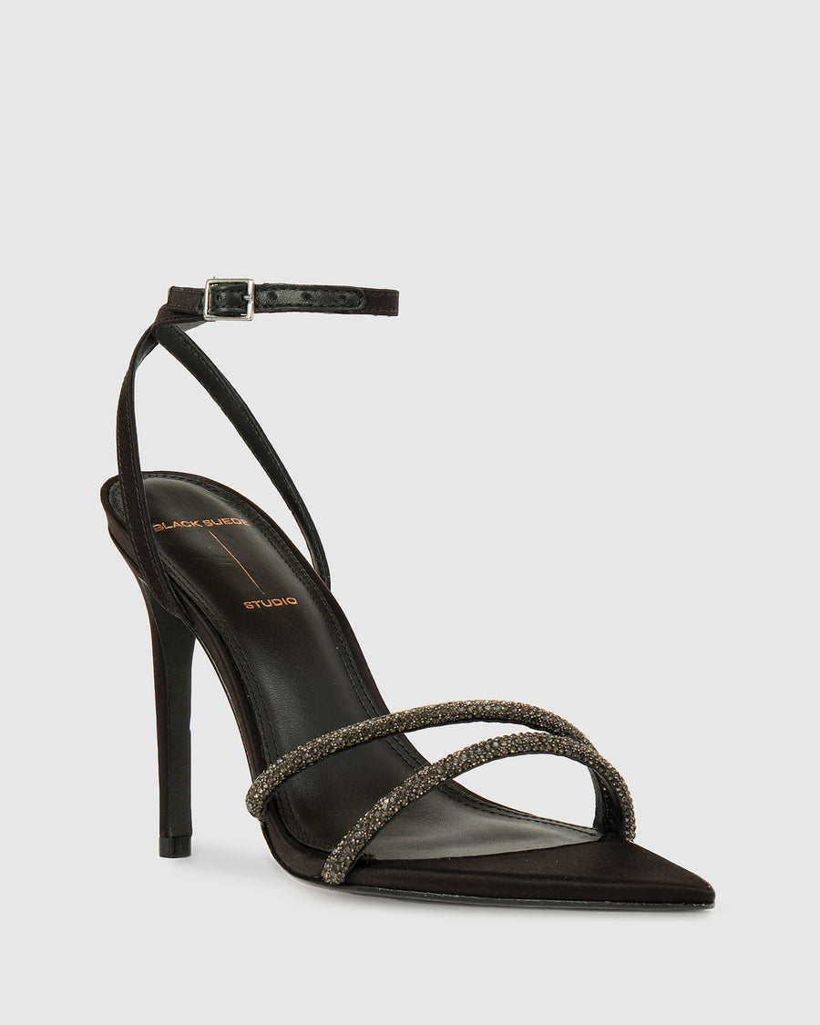Sandals – Black Suede Studio