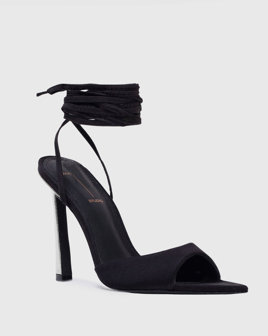 Sandals – Black Suede Studio